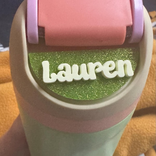 Daisy Owala Reusable Adhesive Name Plate | Owala Topper 16 Oz| 24 Oz ...