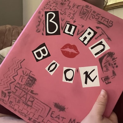 Burn Book Cover SVG PNG Files Burn Book Svg, Burn Book Png Printable ...