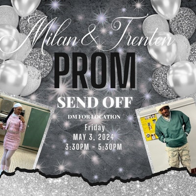 Prom Invitation Flyer, Prom Event Flyer, Prom Invitation, Prom Event ...