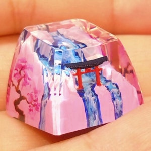 Torii Gate Artisan Keycap, Japanese Keycaps, Artisan Resin Keycap ...