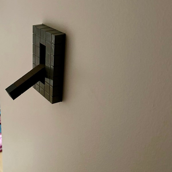 Minecraft-inspired Lever Triple Light Switch Plate - Etsy