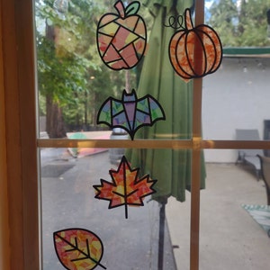 Fall Lantern Craft Kit for Kids, Luminaries Fall Decor, Sticker Crafts ...