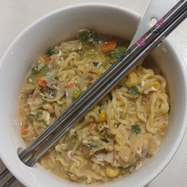 Dried Ramen Toppings Enoki Mushroom - Etsy