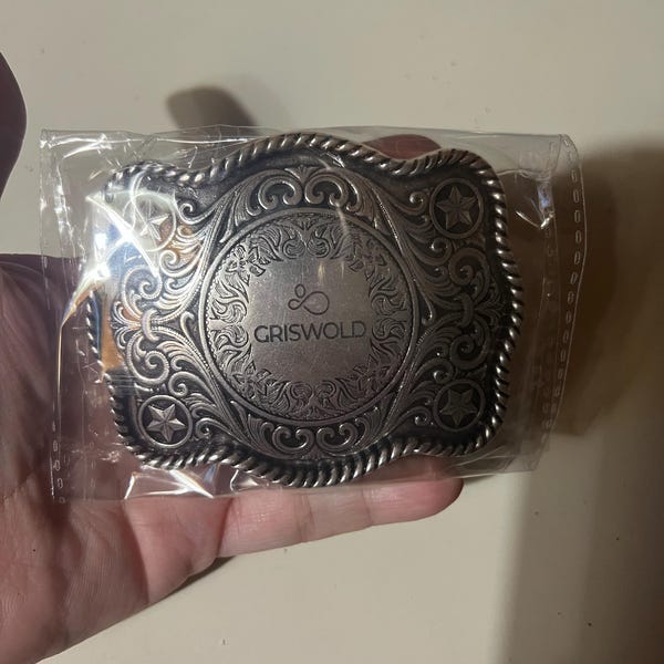 Custom Western Belt Buckle Personalized Mens Buckle Monogram Belt ...