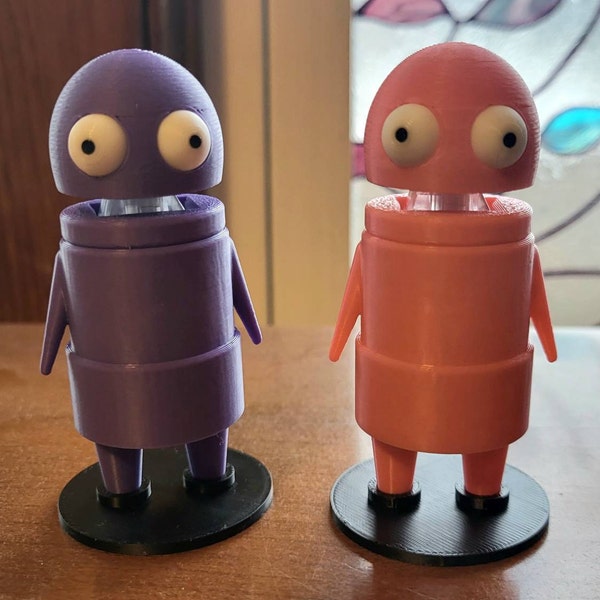 3D Printed R.E.P.O. Semibot - REPO Robot Clicker Fidget Toy - Display ...