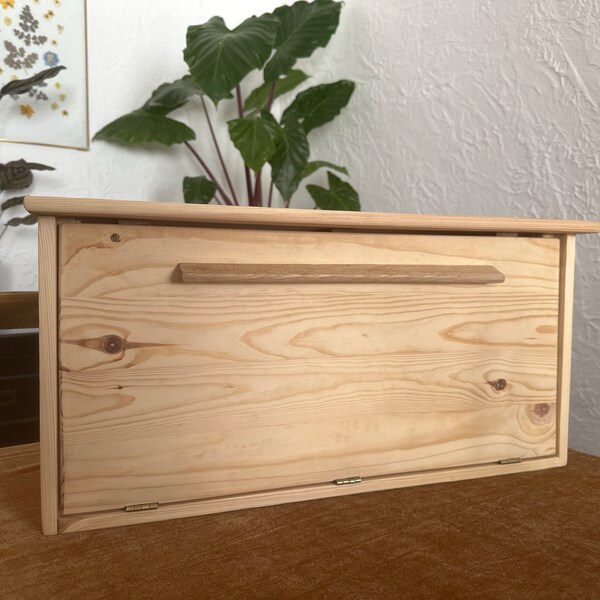 Mailbox, Wood Mail Box, Unfinished Mailbox, Outdoor Mail Box, Wall ...