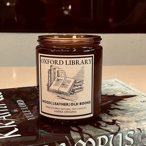 Coffee and Books Soy Candle, Book Lover Gift, Book Candle, Book Scented ...