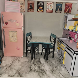 Miniature Kitchen Modern Oven Stove, Exact Representation of High-end ...