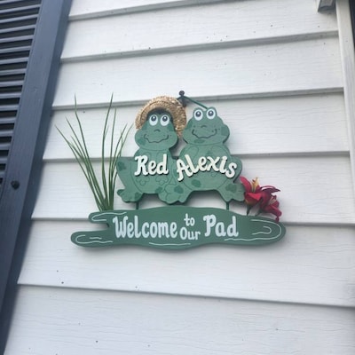 Swimming Pool Cabana Boy Handmade Wooden Painted Personalized Sign - Etsy