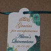 Fifty Years Personalized Favor Tags - Etsy