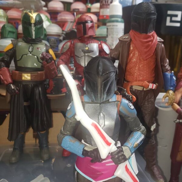 Red Ranger Mandalorian Helmet Cosplay STL FILE - Etsy