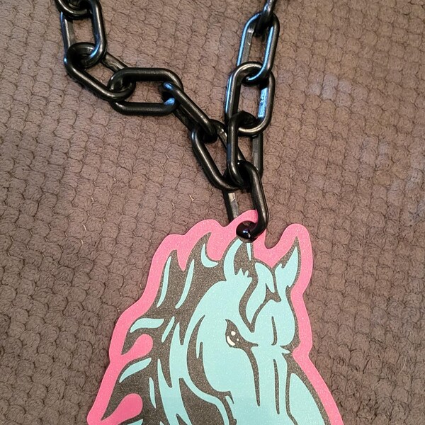 9 Custom Fan Chain Giant Logo Necklace Sports Homerun Turnover Jumbo ...