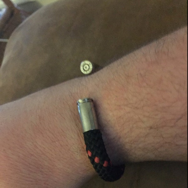 ACU Digital Camo Military and Second Amendment Paracord Bullet Bracelet ...