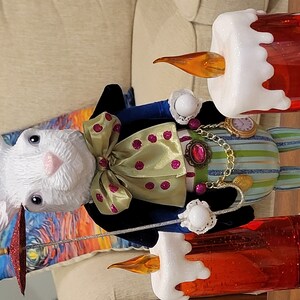 The Noble Collection Bella Bisque Porcelain Lady Figurine Blue/yellow ...