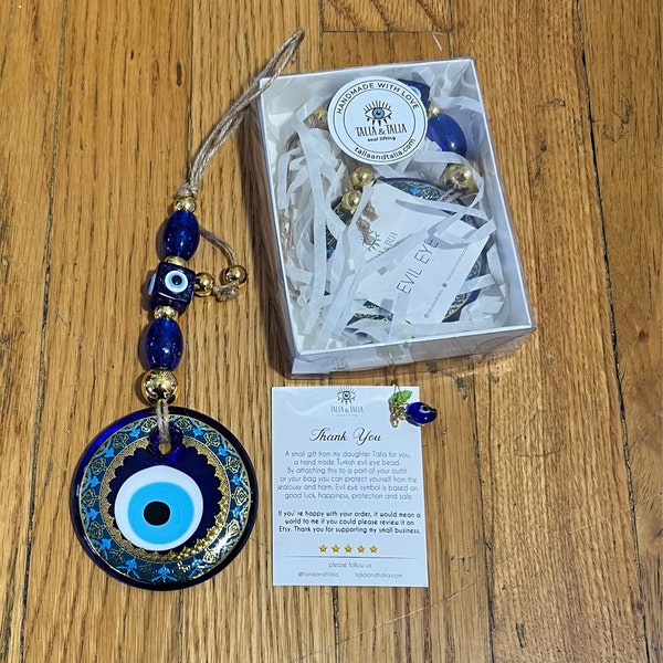 Evil Eye Wall Hanging, House Protection, Home Decor, New Home Gift Idea ...