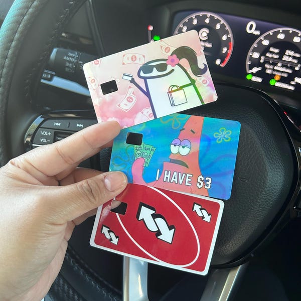 Meme Card Skin Covers - Funny Memes - Etsy