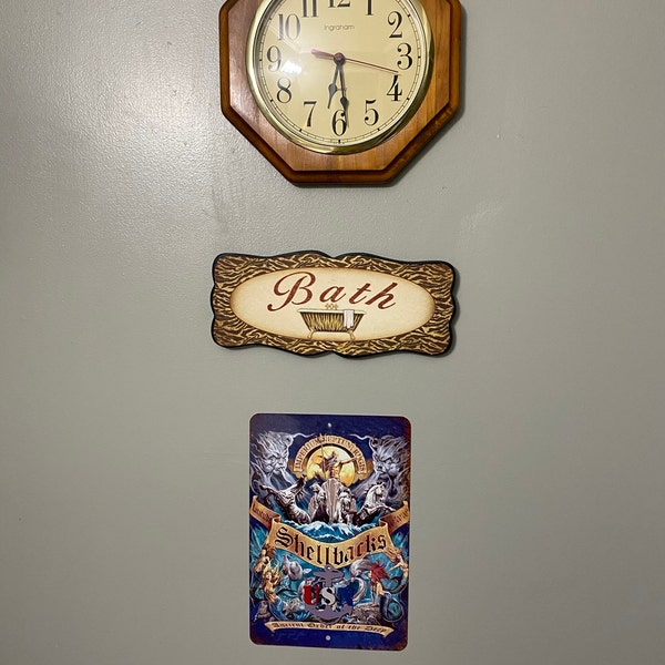 Metal Sign Anime Girls at Bar Booty Barstool Wall Hanging Art - Etsy