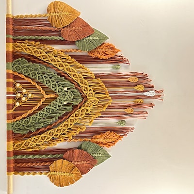 Sari Silk Ribbons, 40m Recycled Raw Edge Fibre, Weaving Macrame ...