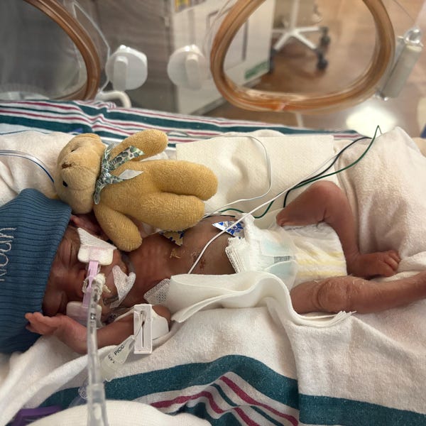 Personalized NICU Micro Preemie Knotted Hats: Preemie Bow | Angel Hat ...