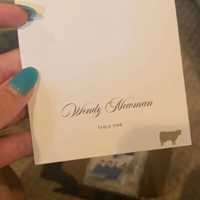 Meal Indicator Stickers set of 10, Wedding Meal Decals, Entree Stickers ...