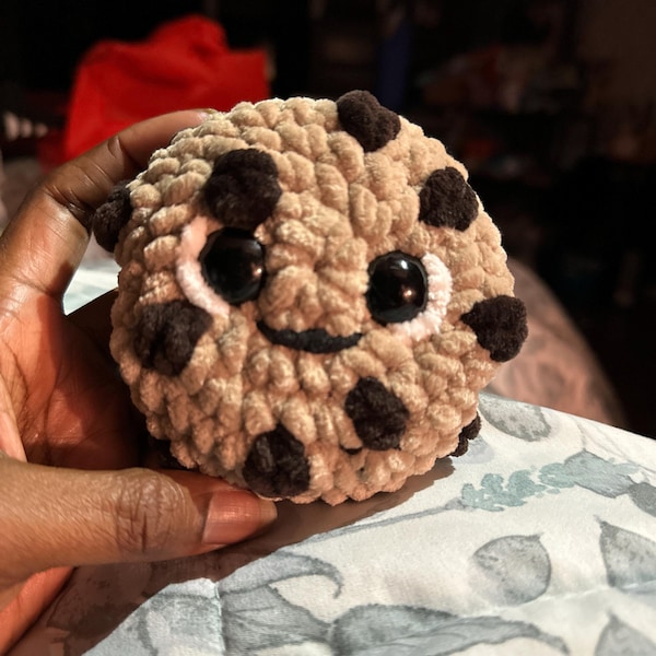 Mini Chocolate Chip Cookie Crochet Pattern, Plush Mini Cookie ...