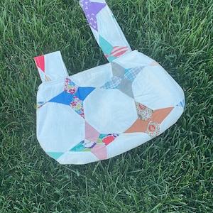 Reusable Grocery Bag Sewing Pattern / Market Bag Sewing - Etsy