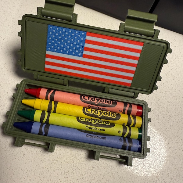 Marine Corps Crayon Ration Box – Now With a Surprise American Flag ...