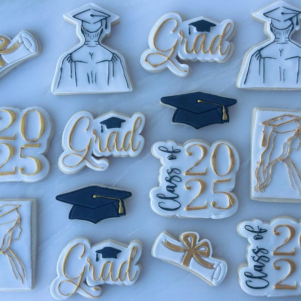 Grad Cookie Cutter and Stamp, Graduation Cookie Cutter, Grad Cookie ...