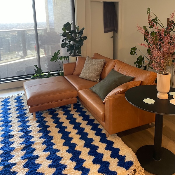 Authentic Moroccan Rug, Beni Ourain Rug, Custom Beni Ourain Rug, Large ...