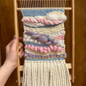 Large Weaving Loom Adjustable Frame Loom With Tools - Etsy