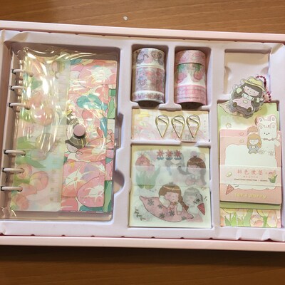 Set of 107 Journaling Set, Junk Journal Kit,planner Supplies ...