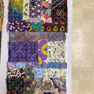 28 Traditional Japanese Designs Boro Fabric Collection 677 - Etsy