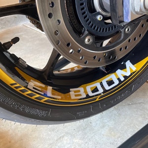 Wheel Stickers for Yamaha FZ-07 FZ07 Rim Tape Stripes Decals - Etsy