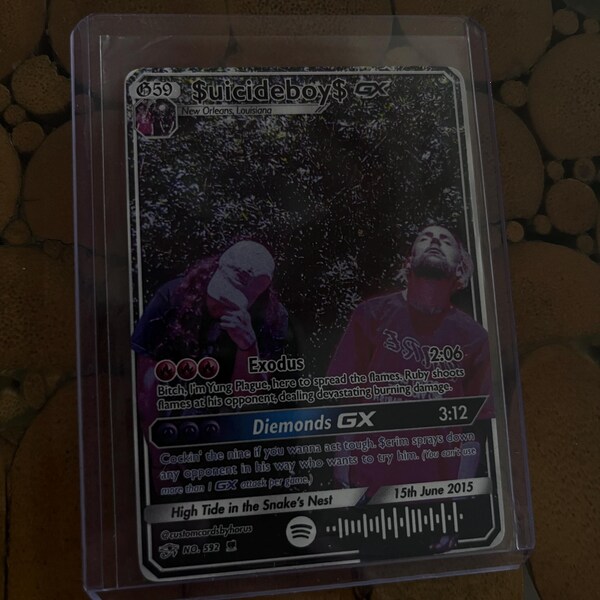 Korn Holographic Pokémon Trading Card - Etsy