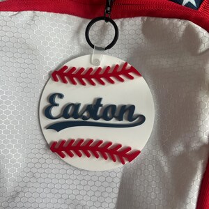 Neon Backpack Tags, Kids Keychains, Personalized Keychain, Acrylic ...