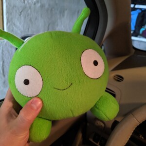 Mooncake Final Space Green Alien Handmade Plush - Etsy