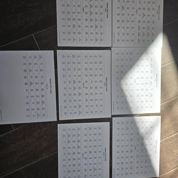 Grizaye 72-count Colored Pencil Gradient Swatch Sheet - Etsy