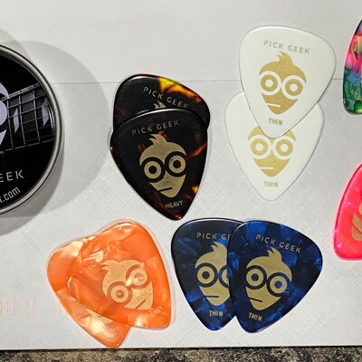 Pick Geek Original Guitar Pick Set - Etsy