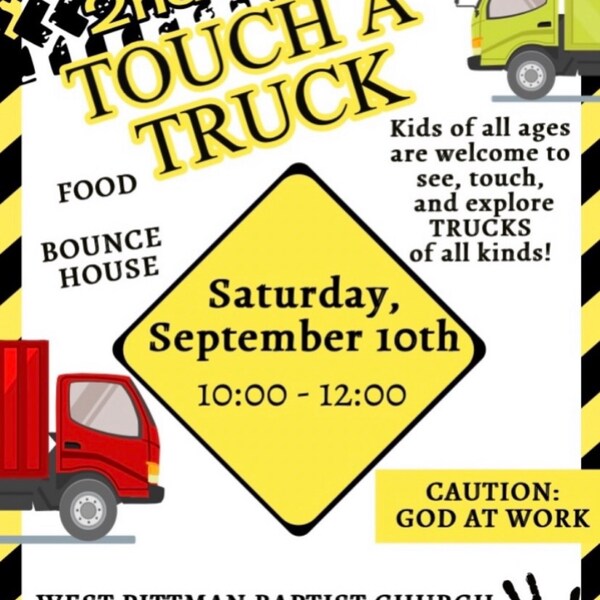 Editable Touch a Truck Flyer Fest Template, Template for a Touch a ...