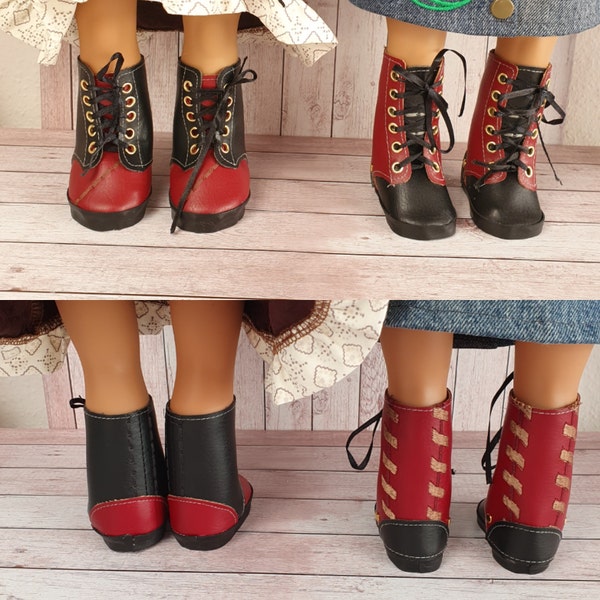 Combat Boots 18 Inch Doll Clothes Shoe Pattern Fits Popular 18" Dolls ...