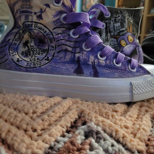 Custom Hand Painted Sneakers. Canvas or Leather. Send Us Your Shoes and ...
