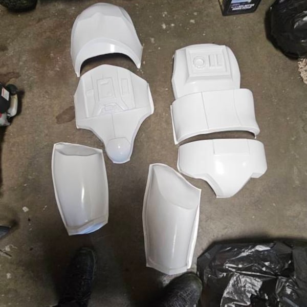 Star Wars Stormtrooper Armor Kit Idealized Version Glossy ABS UV Stable ...