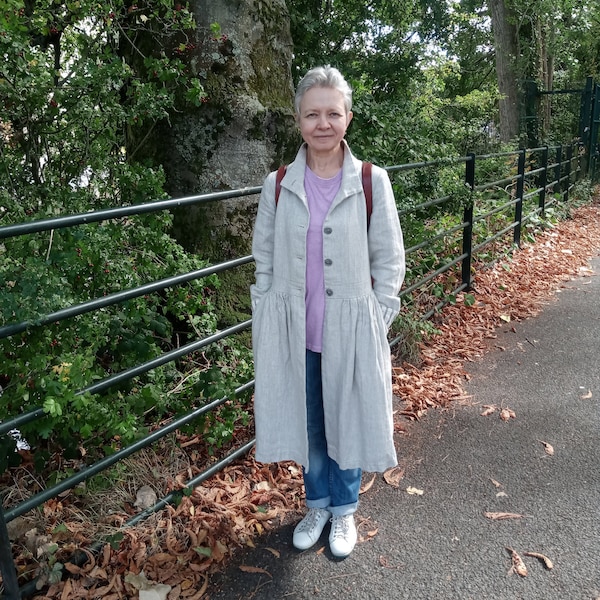 Our Handmade Long Linen Summer Jacket & Coat - Top Clothing for Any ...