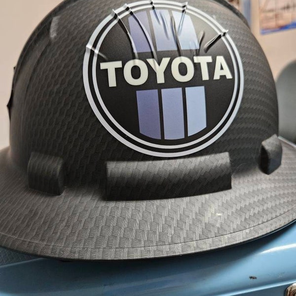 Toyota Retro Vintage Decal Sticker Round 4 Inch 3 Stripe - Etsy