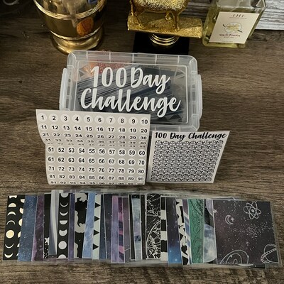 52 Week Challenge Box Money Saving Challenge 52 Envelope Challenge 52 ...