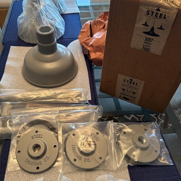 Gardena 16" Industrial Farmhouse Light With 11" Gooseneck - Barn ...