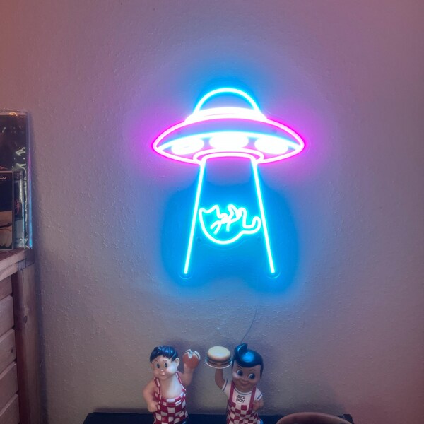 Sakura and Moon Neon Sign, Sakura Neon Wall Art, Custom Neon Sign ...