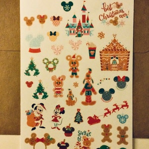 Disney Skyliner Christmas Sticker Disney Stickers Laptop | Etsy
