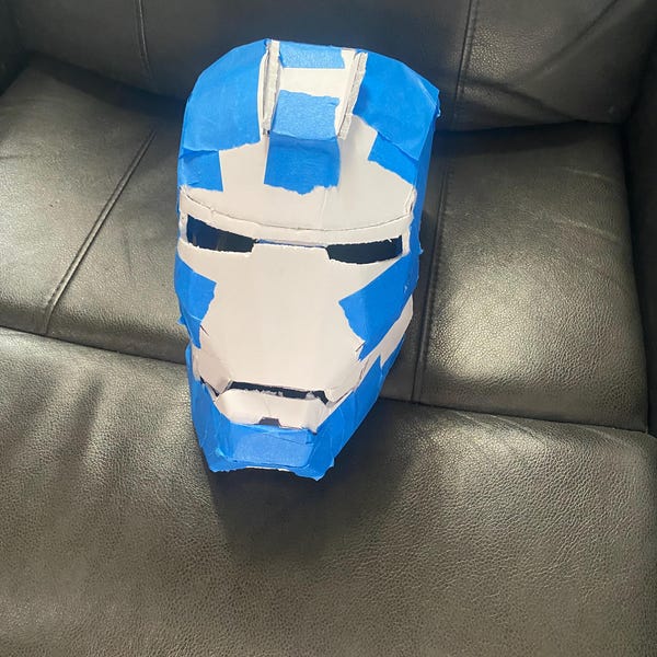 Iron Man Hands PDF Template - Etsy