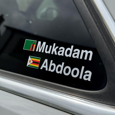 Custom Helmet Visor Sun Strip Sticker 36mm Tall Racing Bike Car Kart ...